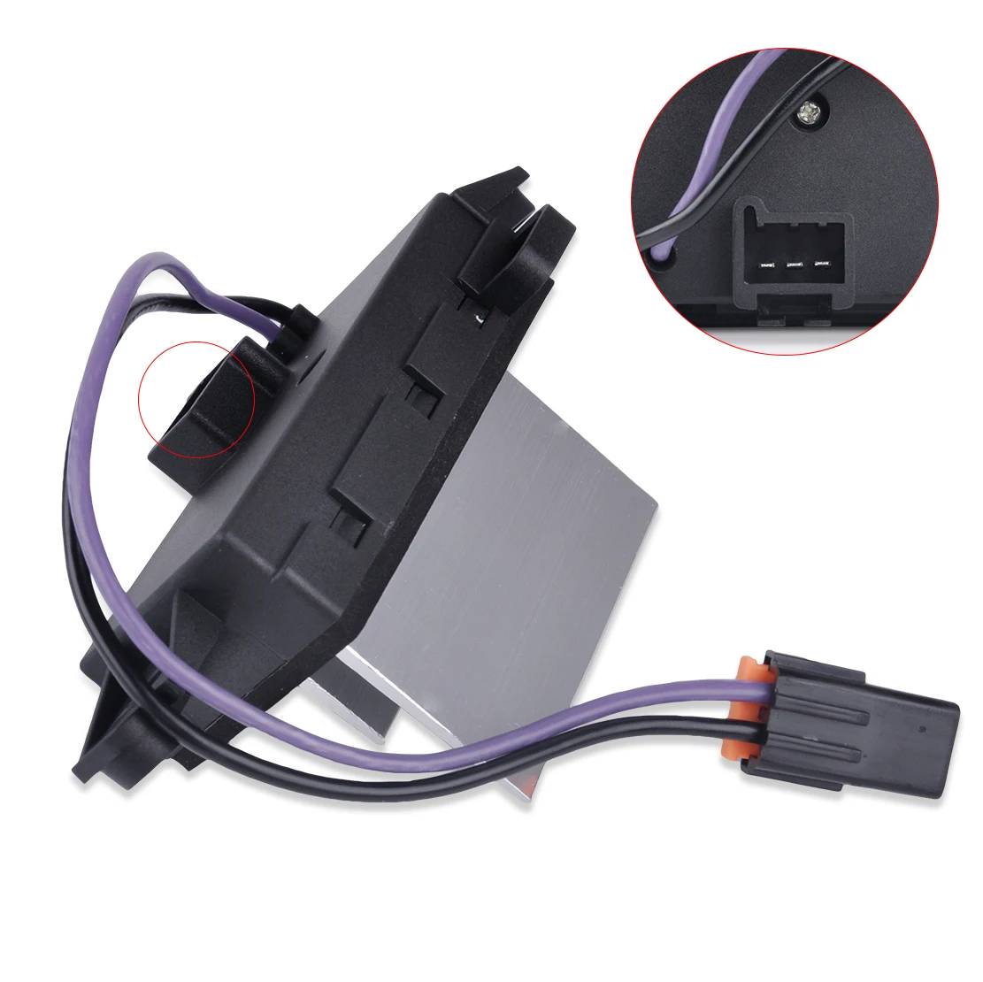 0beler HVAC Heat Blower Motor Resistor 4P1516 89018778 89019351 fit for ...