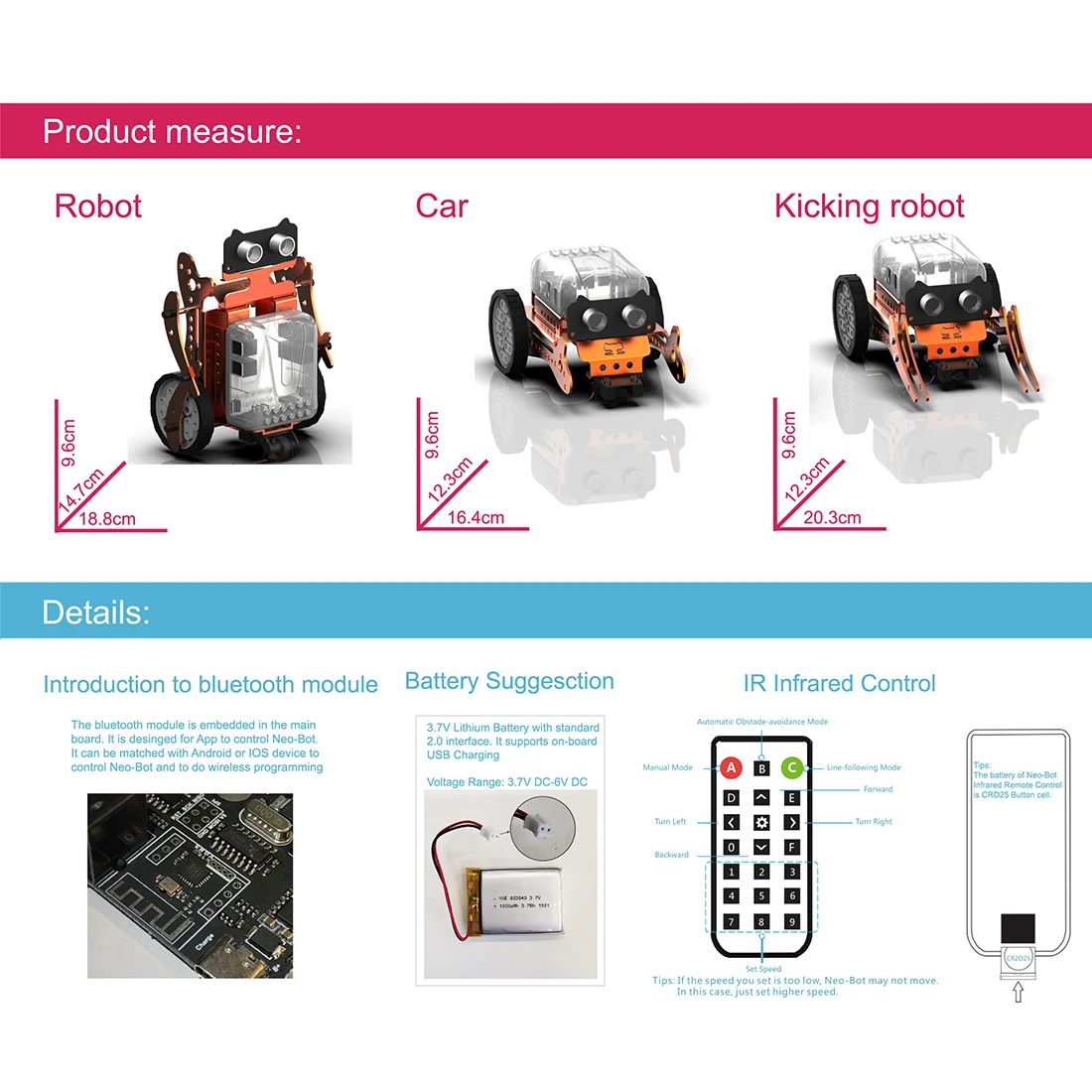 MODIKER 3-in-1 Kids High Tech DIY Programming Scratch Intelligent ...