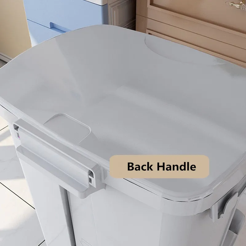 Classification Trash Can Double-layer Ashcan Dry And Wet Separation ...