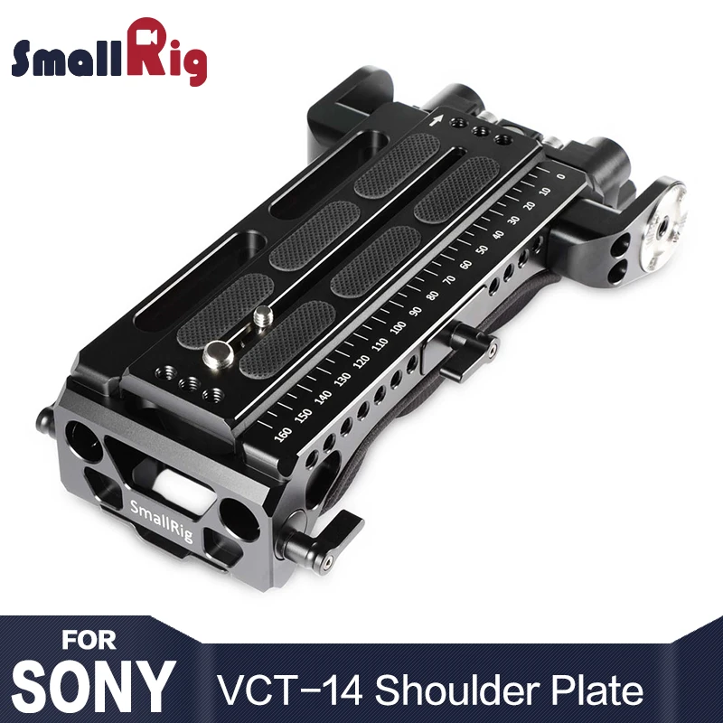 מוצר - SmallRig Shoulder Plate Adapter for Sony VCT-14 With Manfrotto ...