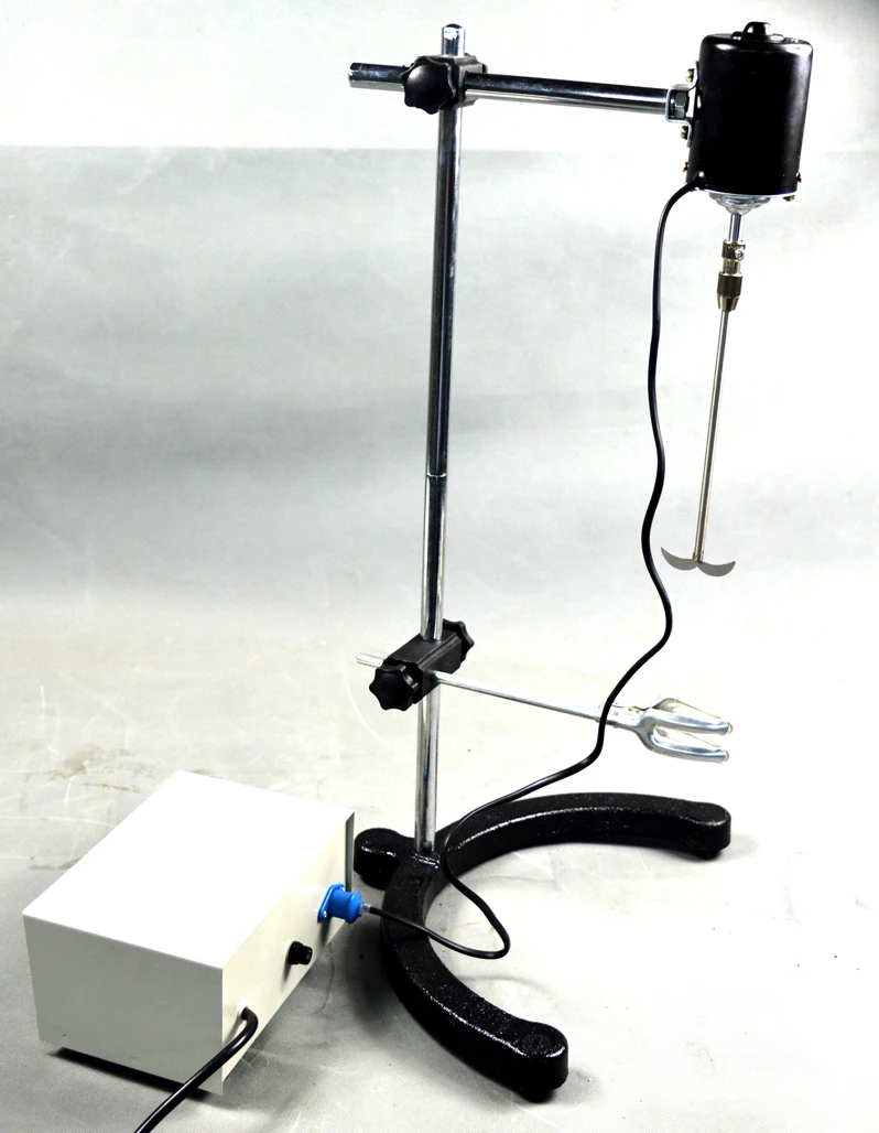 New 110V /220V 40W Electric Overhead Stirrer Mixer Variable Speed ...