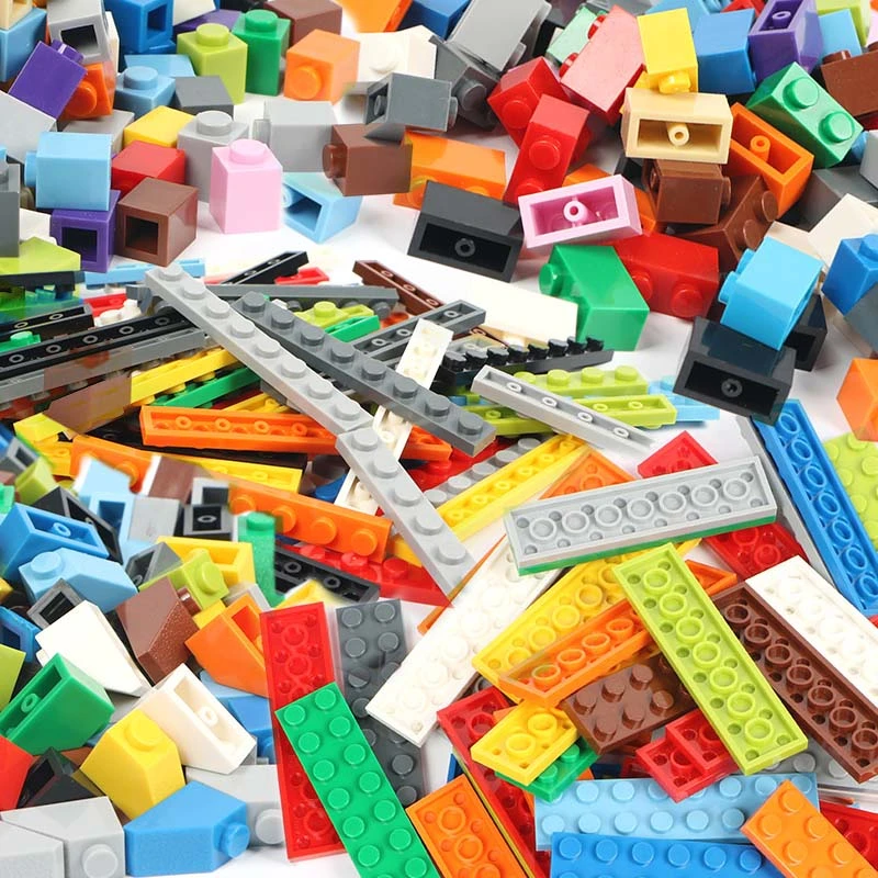 100g/pack Multicolour Diy Model Building Blocks Toy Parts Bulk For ...