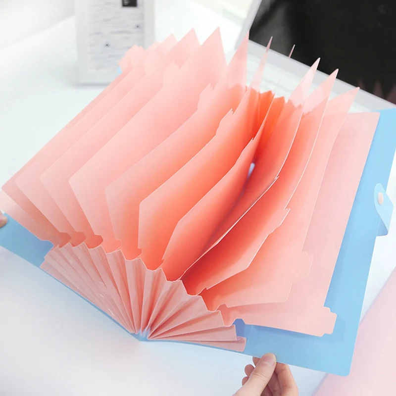 A4 Paper File Folder Document Filing Stationery Bag School Office ...