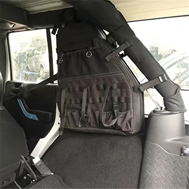 Multifunctional Roll Bar Storage Bag Cage with Multi-Pockets for1997 ...