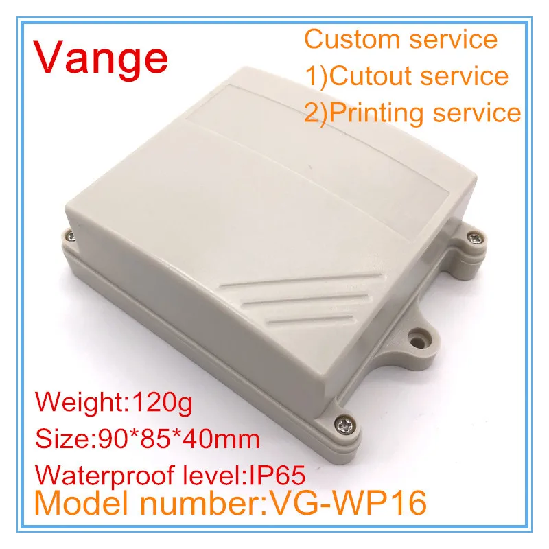 5pcs/lot Injection Box Waterproof Case Ip65 Abs Plastic Enclosure Diy ...