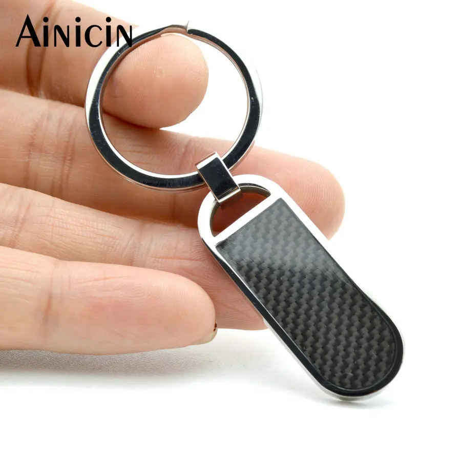New-Arrival-316L-Stainless-Steel-With-Carbon-Fiber-Setting-Key-Chains ...