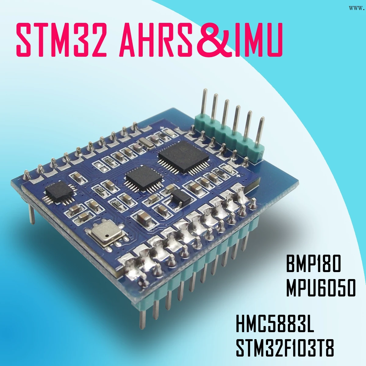 STM32 \u0026 ; AHRS IMU nine axis attitude sensor for flight control ...