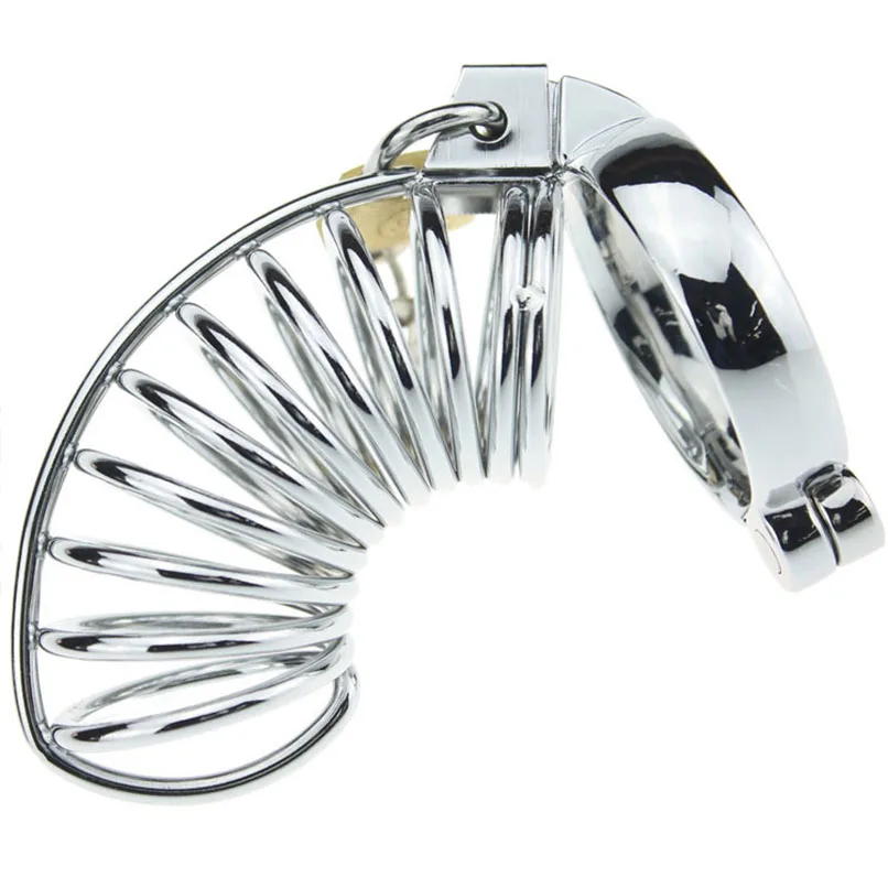 Multi Ring Stainless Steel Chastity Device Cock Cage With 3 Size Penis Ring Chastity Belt Dick