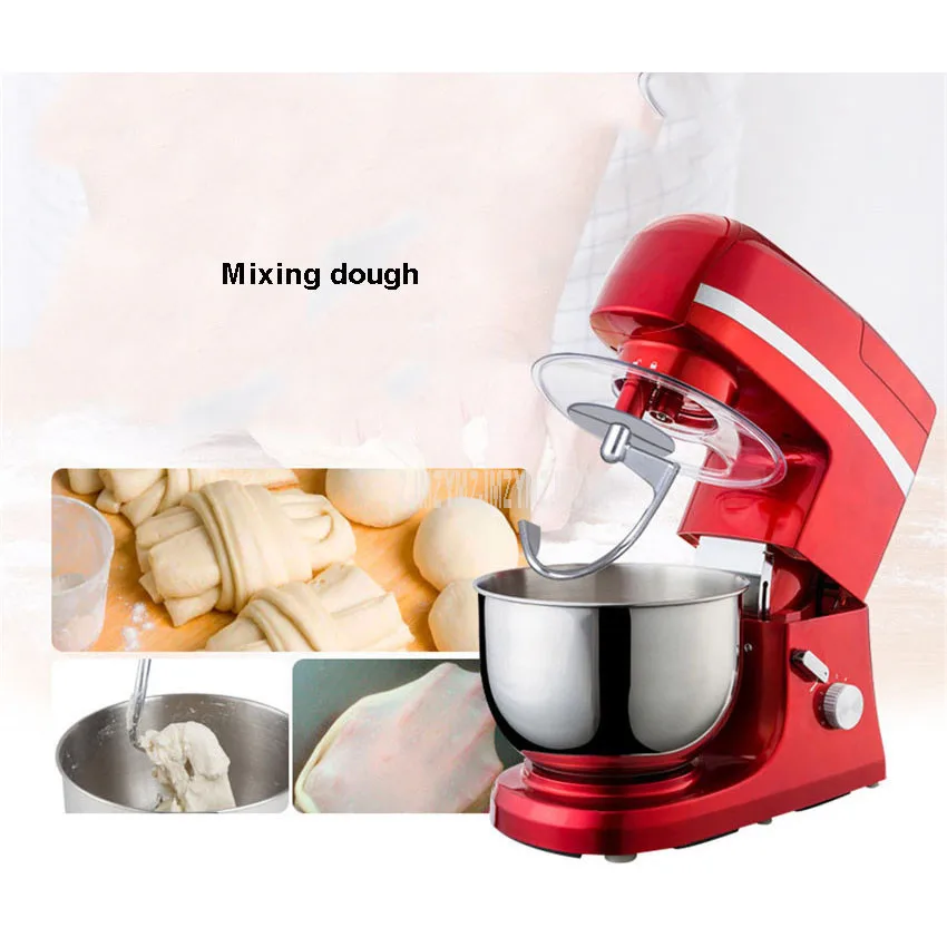 Multifunction Electric Dough Mixer Eggs Beater 5L Blender Juicer Grinder For Sausage Noodle ...