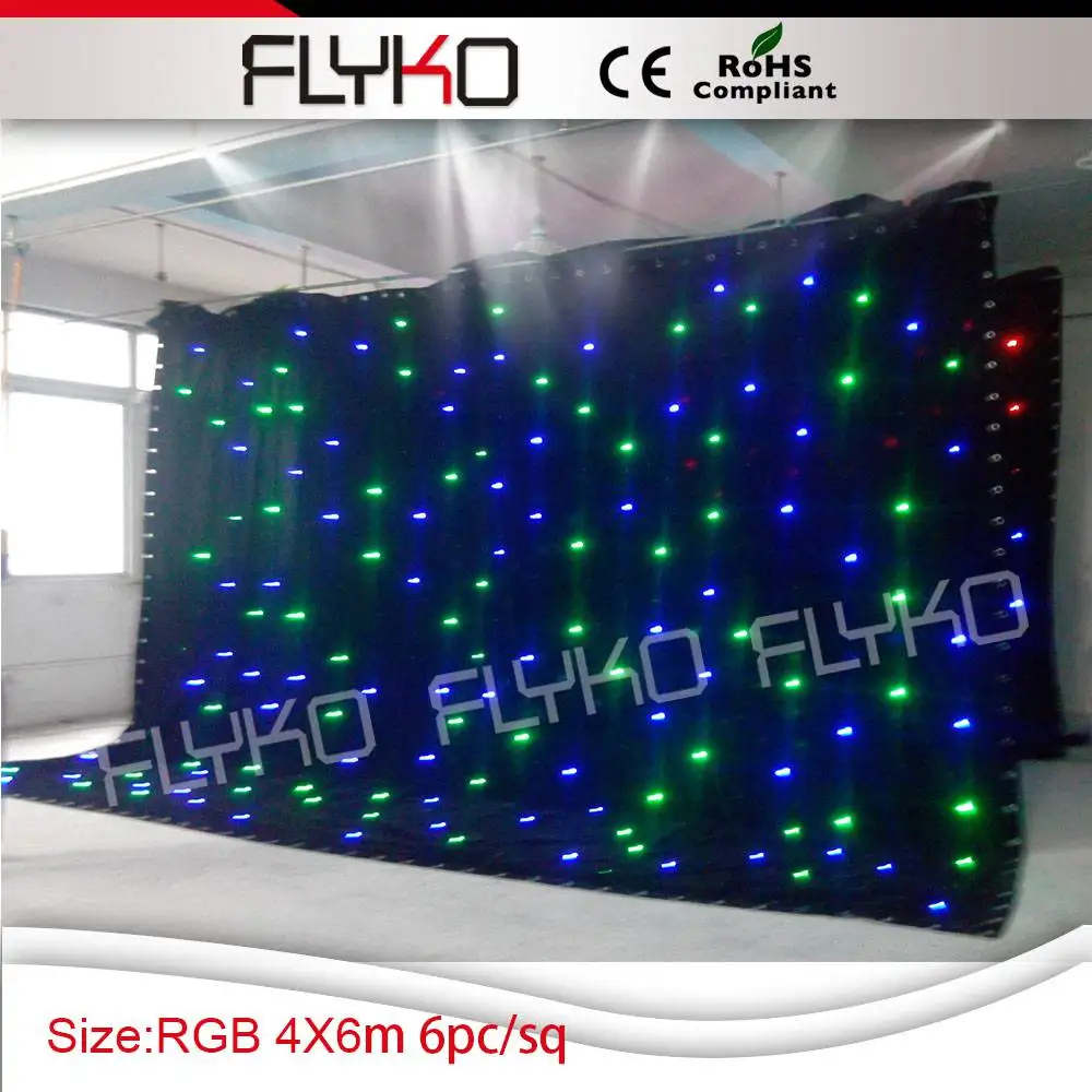 Free-shipping-4x6m-RGB-in-1-flexible-led-stars-curtain-for-stage ...