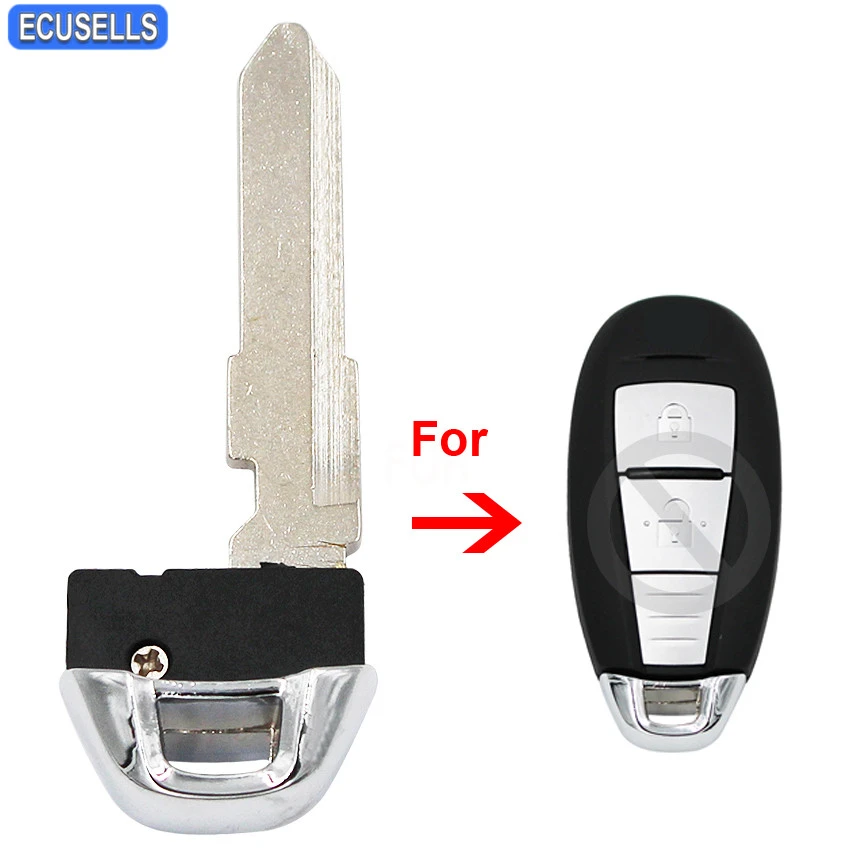 Smart Card Insert Key Small Key Uncut Blade For Suzuki Swift Sx4 Vitara ...