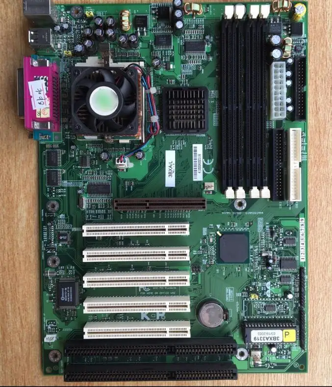 Placa base IPC EPOX 3BXA/L REV: 100%, placa base industrial con CPU RAM ...