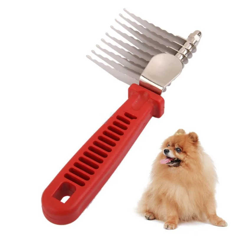 Peine para perro, peine para mascotas, rastrillo de pelo, recortador de ...