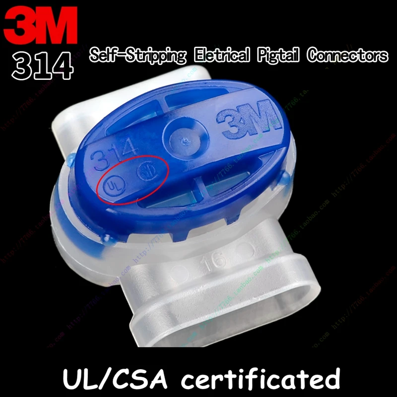 100PCS-LOT-3M-Scotchlok-314-Self-Stripping-Moisture-Resistant ...