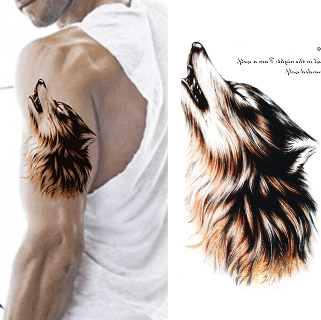 Wolf Tattoo Ribs