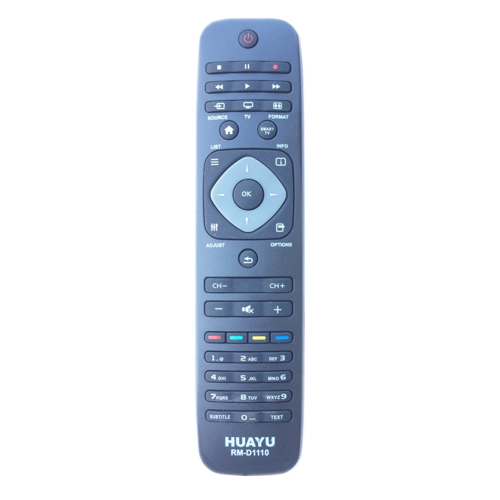 Rm-d1110 For Philips Tv Remote Control Replace Rc7847 Saa3010 Rc6805 ...