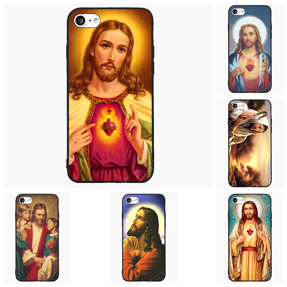 Jesus Christ God Cell Phone Case For iPhone 5 6 7 s Plus For Samsung ...