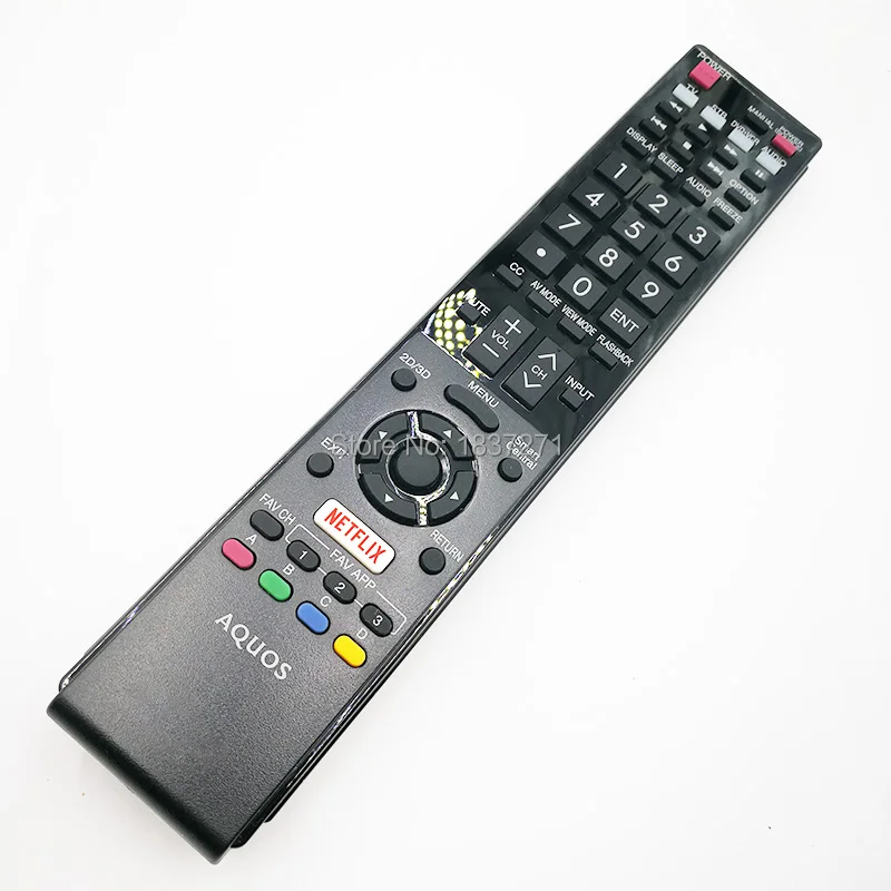Original Remote Control For Sharp Lc-70le655u Lc-60le655u Lc-80le650u ...