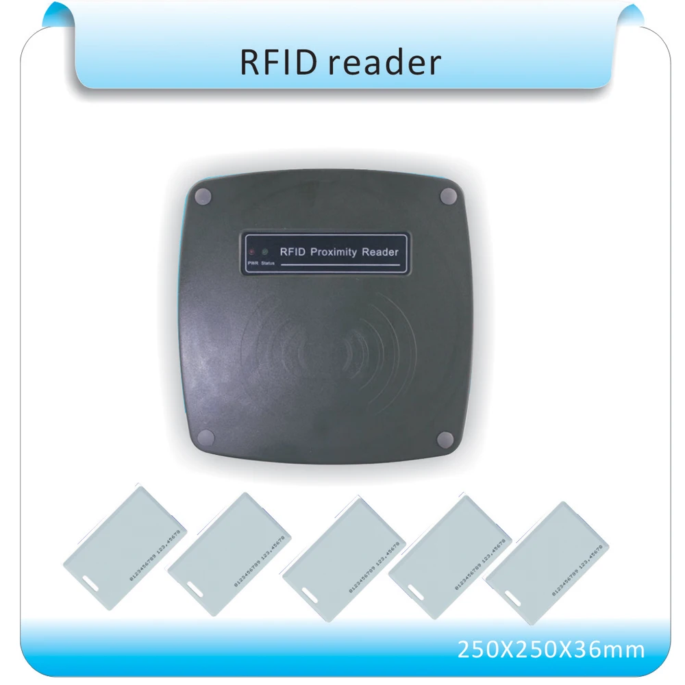 70 120mm Middle Reading Distance Range Wiegand 26 Bit 125khz Em Id Rfid Readeraccess Control