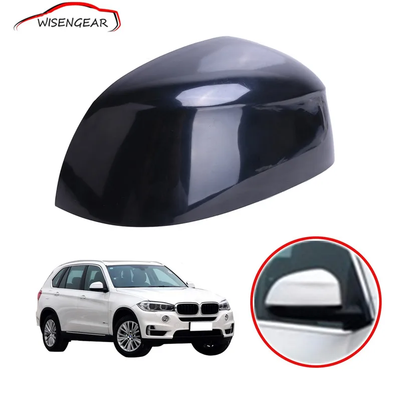 Left Side Rearview Rear View Mirror Covers Door Wing Cap Case For BMW X ...