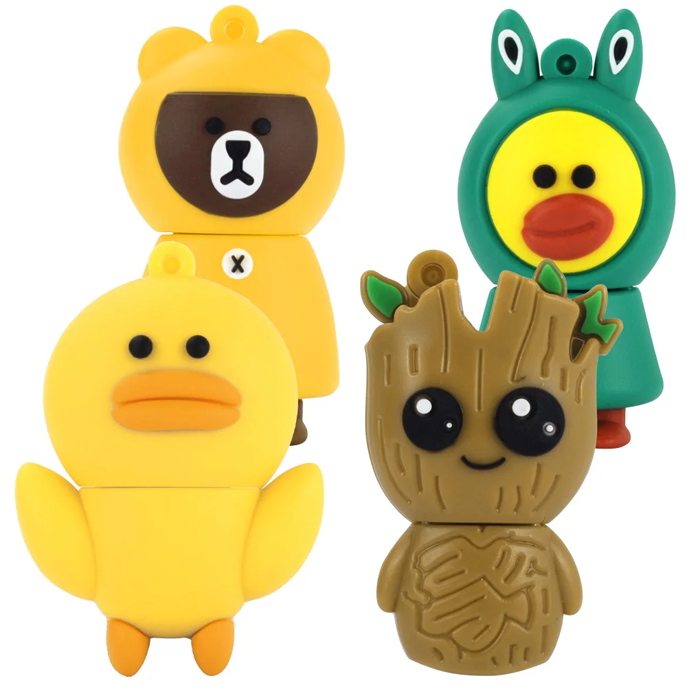 LEIZHAN Cute USB Flash Drive 16GB Kid USB Stick Pendrive 8GB External ...