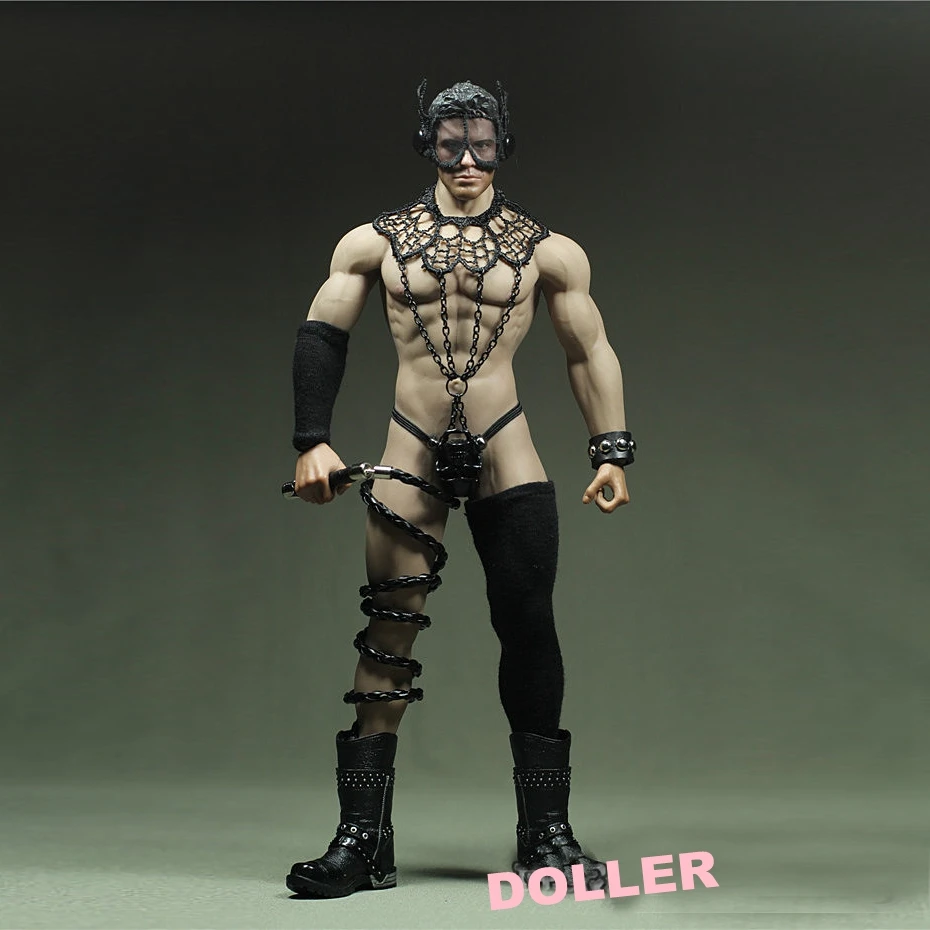 1 6 Scale Action Figure Model Phicen Sm Cat Mask And Clothes Toy Fit 12