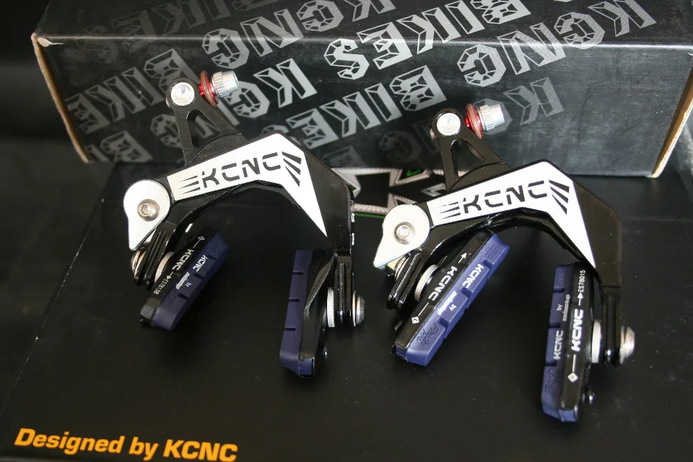 KCNC CB9 дорожный Велосипедный тормозной суппорт для сплава или карбонового обода 220 г Черный с ...