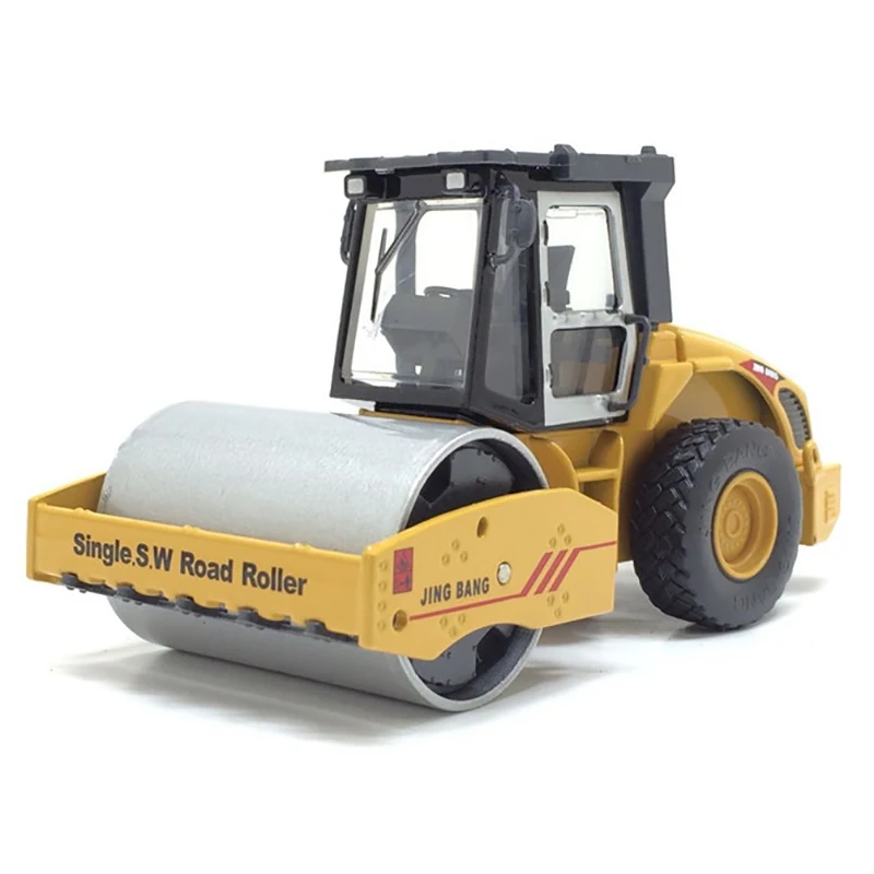 1:60 Alloy Road Roller Model Children's Educational Toys Truck ...