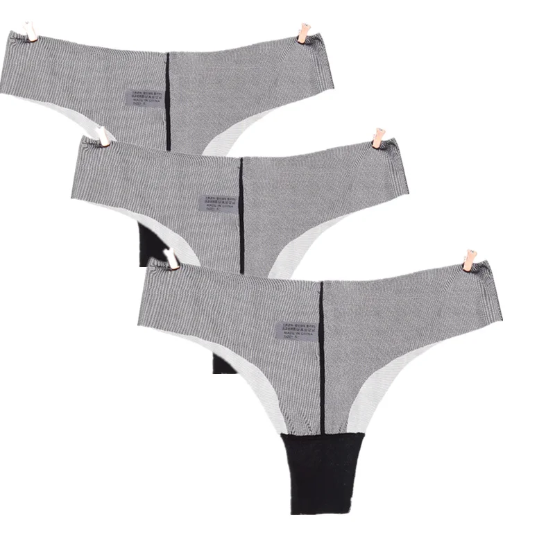 3pcs/lot S M L XL Full Transparent Sexy G String Women Plus Size ...