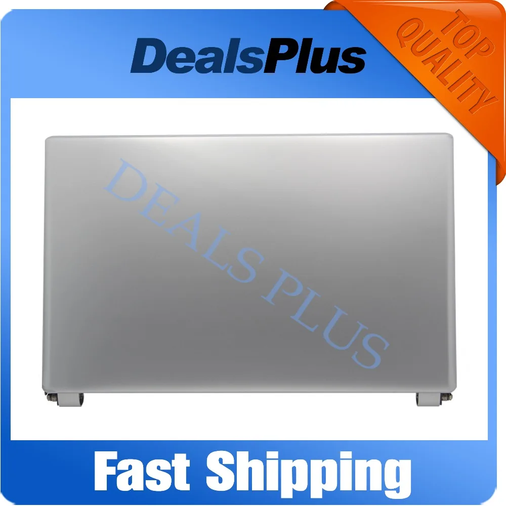 Replacement New Silver Laptop LCD Back Cover Case A Case with Hinges ...