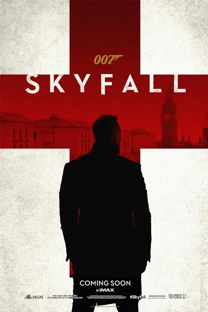 007 Skyfall Movie Poster