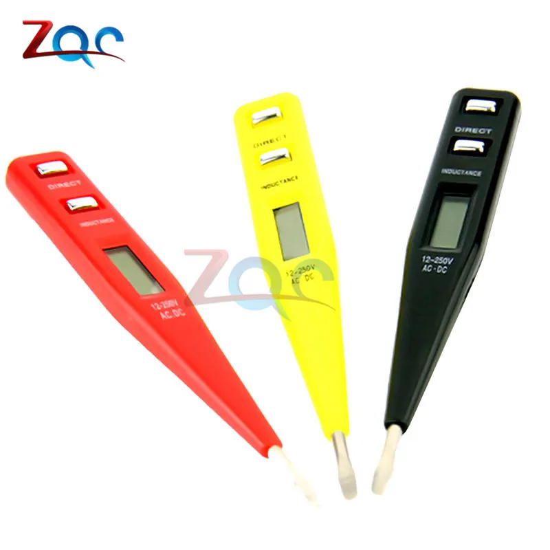 New Non Contact LCD Electric AC/DC Voltage Alert Detector Tester Sensor ...