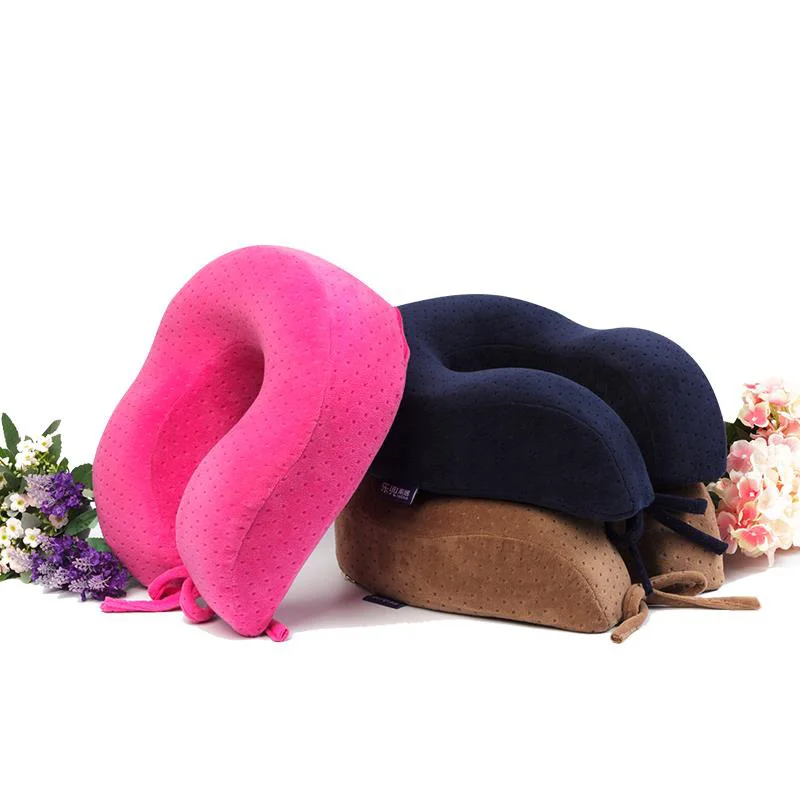 New Memory Foam U Shape Headrest Neck Cushion Pillow Office Car Home ...