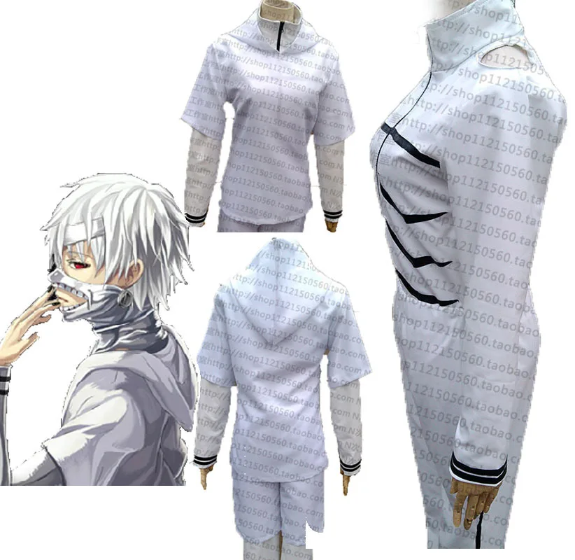 Tokyo Ghoul Kaneki Ken hoodie+shorts+pu leather top pant set suit ...