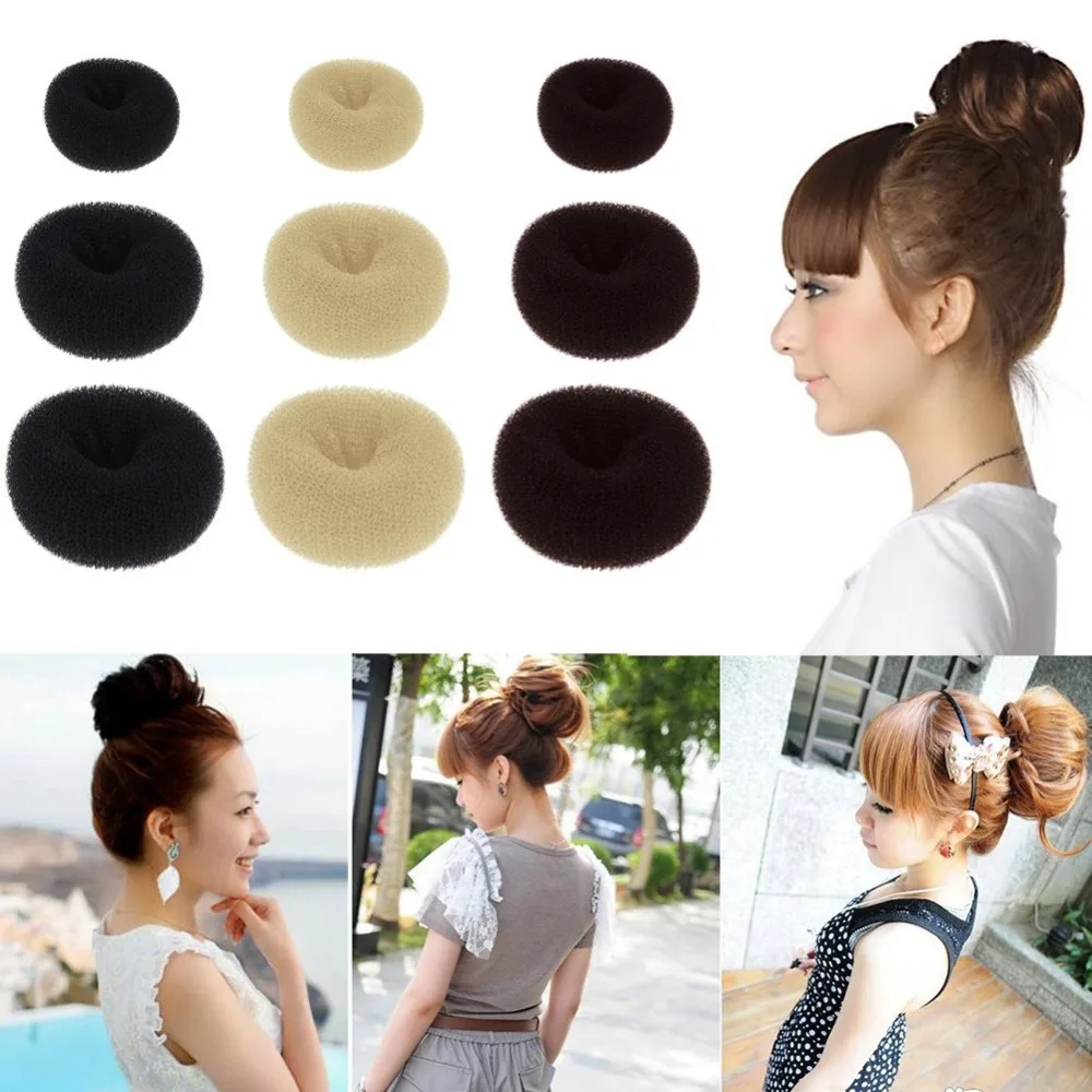 Hair Bun Ring Magic Blonde Donut Hair Ring Bun Former Shaper Hair ...