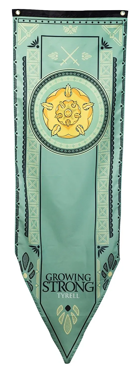 게임 왕좌의 집 Tyrell 대회 배너 플래그|games flag|game ofgame of thrones - AliExpress