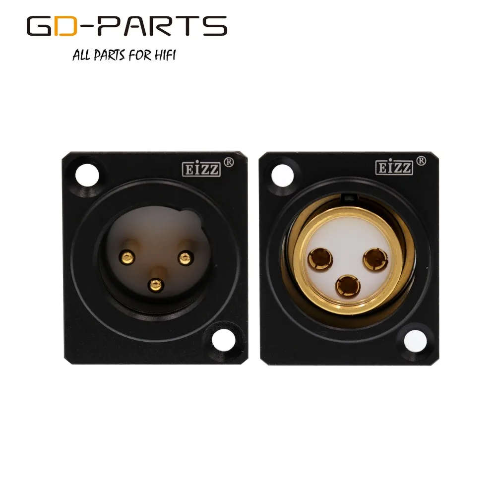 Mic Amp Cannon Plug Adapter | Cannon Plug Female | Tellurium Copper ...