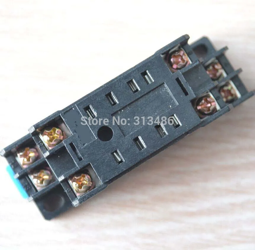 My2 my2n my2nj用のDINレールリレーソケット|リレー| - AliExpress