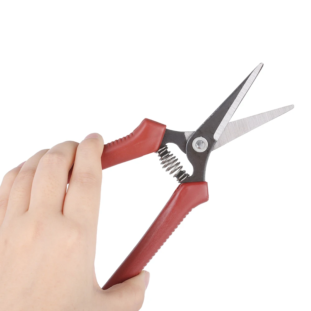 Anti-slip Pruning Shear Plant Scissor Secateurs Orchard Garden Hand ...