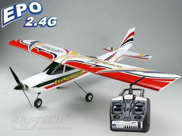 Art tech Wing tiger trainer V2 500class EPO trainer RTF 2.4G 4CH RC ...