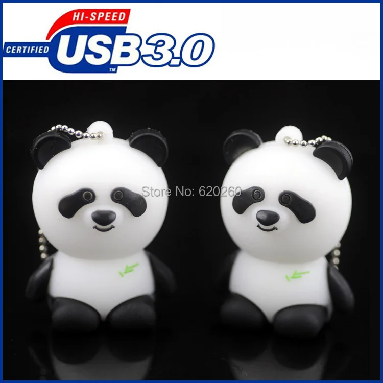 USB3.0 Pen drive 64GB, Adorable Panda usb flash drive memory stick 32GB ...