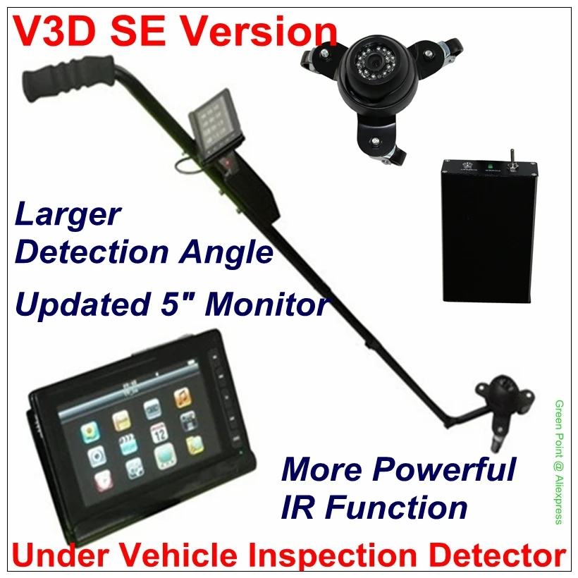 Brand New V3DSE Version Under Vehicle Inspection Detector Car ...