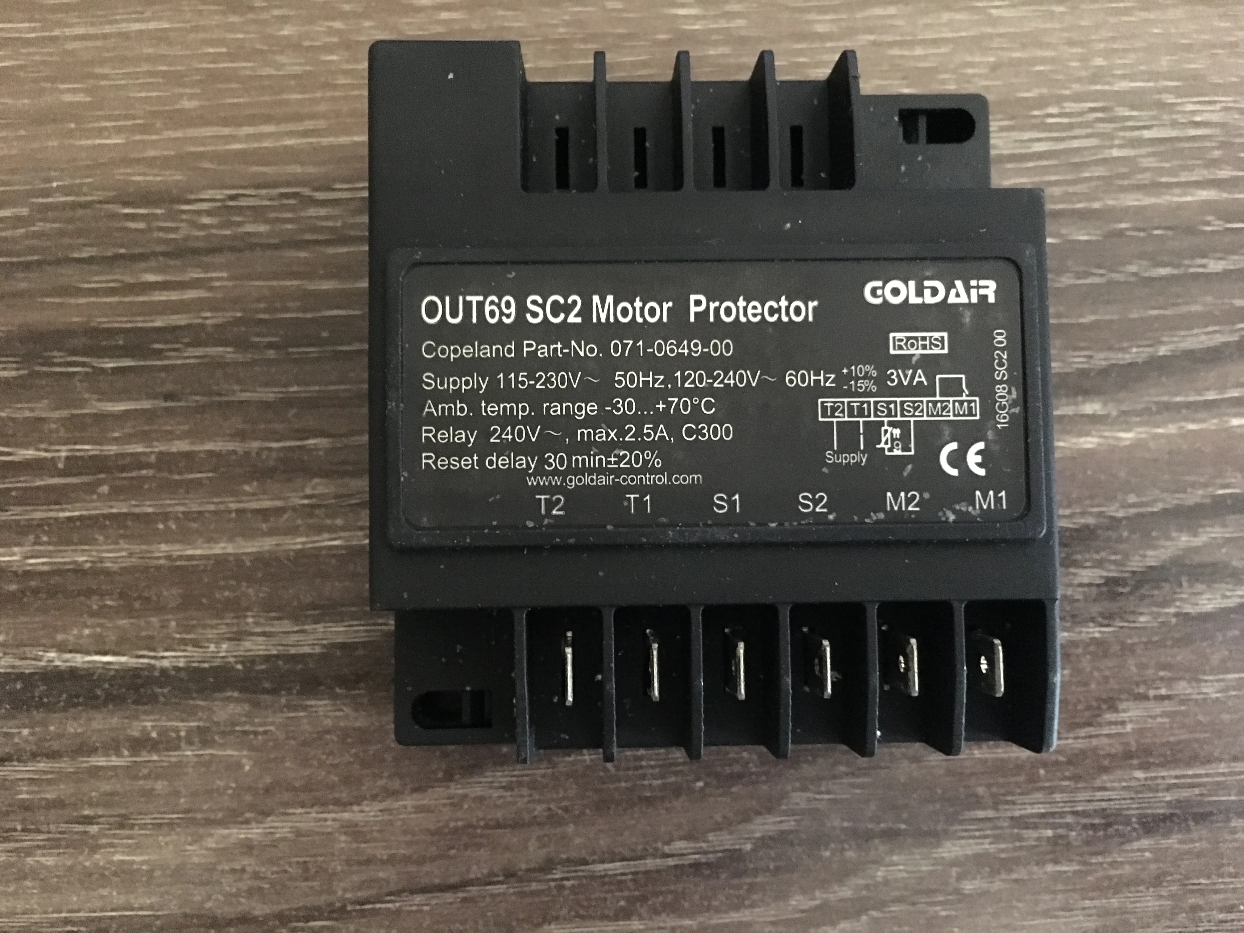 Protecci-n-de-compresor-para-Copeland-m-dulo-OUT69-SC2-INT69-SC2 ...