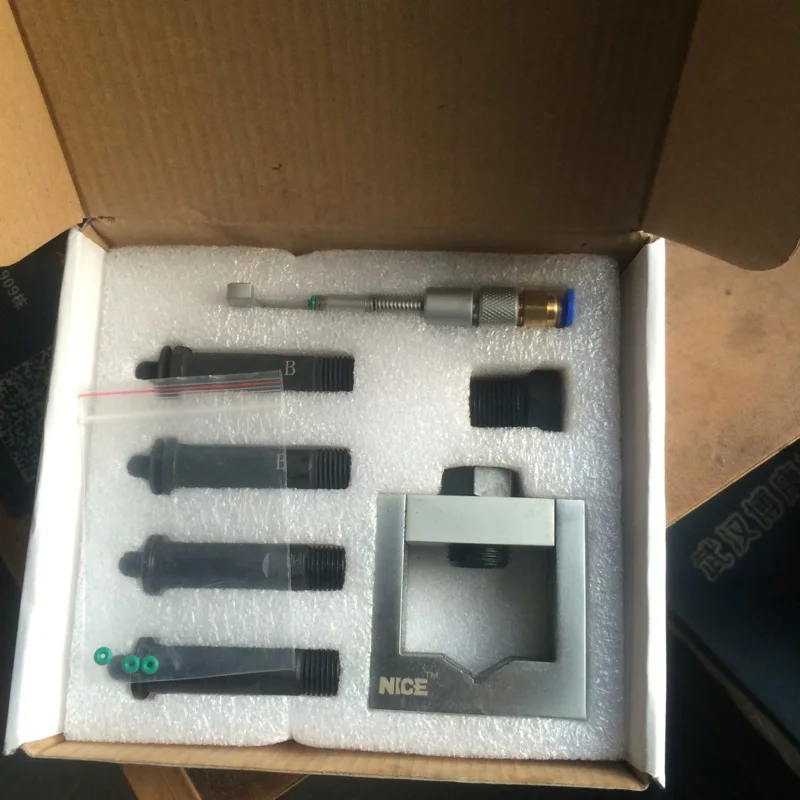 Universal Diesel Common Rail Tool Fuel Injector Fix Adapter Fixture ...