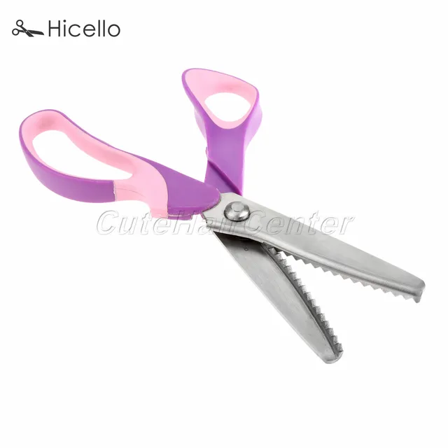 Lacework Wavy Edge Scissors for Tailor Dressmaking Pinking 23.5cm ...