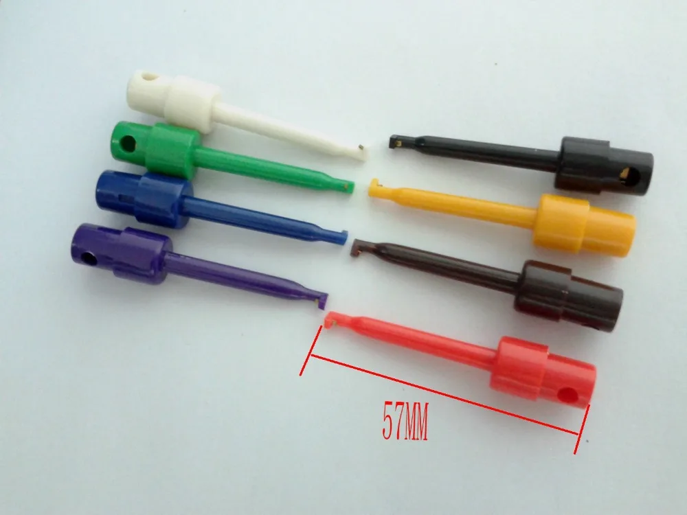 Aliexpress.com : Buy 40pcs Small Plastic Test Hook Clip SMD PCB IC Test ...