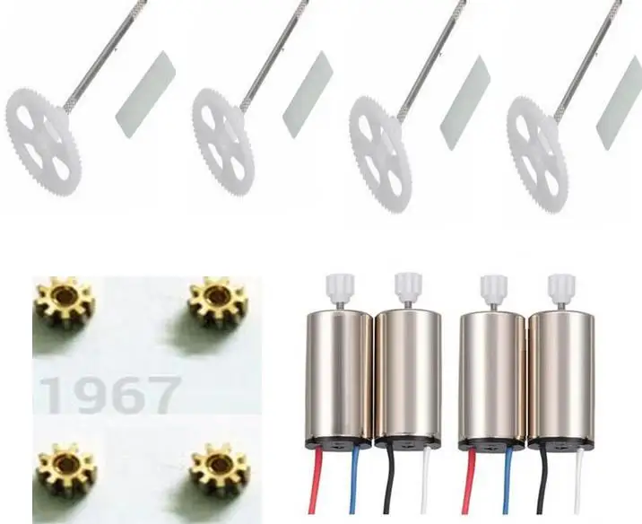 Syma X5sw X5sc X5hc X5hw Rc Drone Quadcopter Parts 2 Cw + 2 Ccw Engine ...