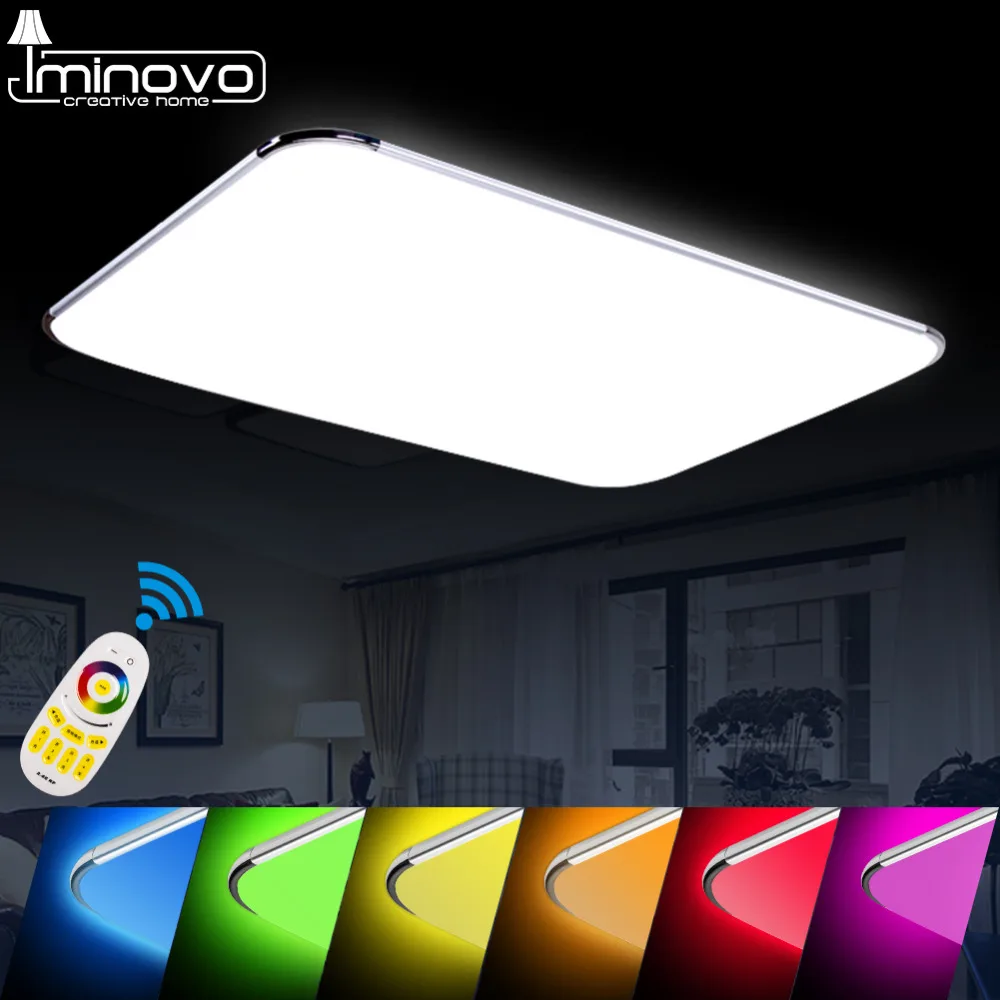 NEW Modern Remote RGB Ceiling Light RGB+Cool white+Warm white Smart LED ...