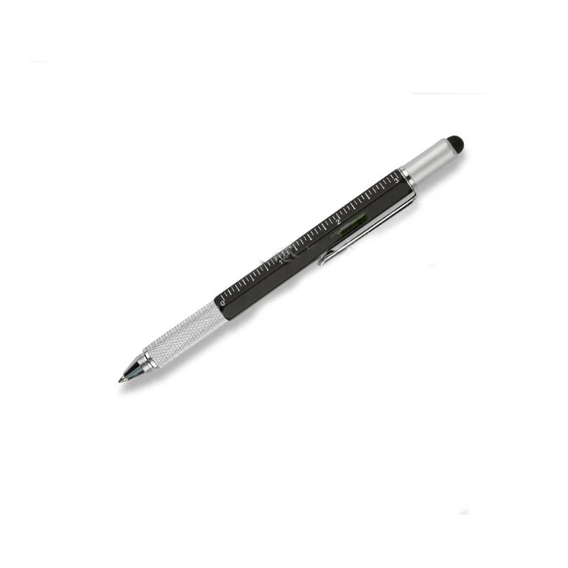 6 in 1 Metal Multitool Pen with Built In Ballpoint Handy Screwdriver ...