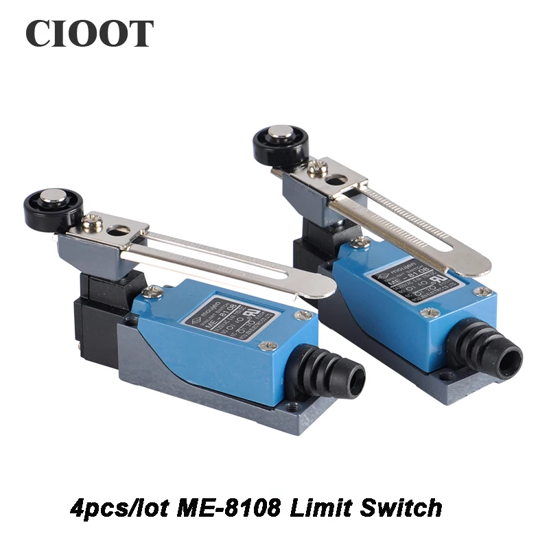 New 4pcs Waterproof ME 8108 Momentary AC Limit Switch For CNC Mill ...